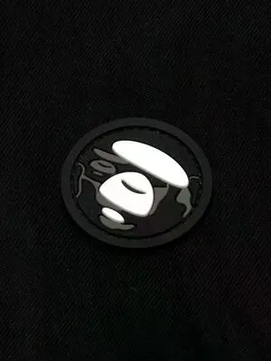 AAPE BY *A BATHING APE Now Moonface Logo-patch T-shirt