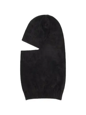 Alberta Ferretti Ribbed-knit Balaclava