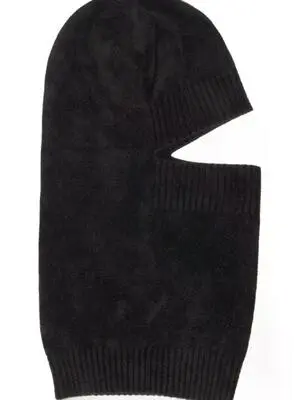 Alberta Ferretti Ribbed-knit Balaclava