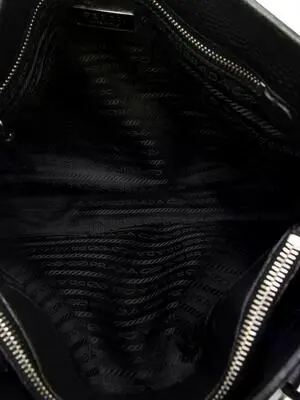 Prada Vitello Daino Buckle Tote Bag