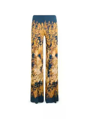 Alberta Ferretti Straight Hem Pants For Women