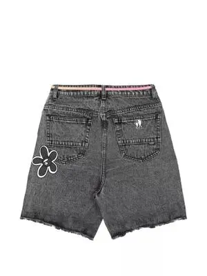 AAPE BY *A BATHING APE Moonface Patch Embroidered Shorts