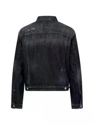 Dsquared2 Distressed Denim Trucker Jacket