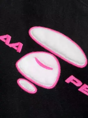 AAPE BY *A BATHING APE Moonface Embroidered Sweatshirt - Black