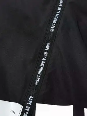 AAPE BY *A BATHING APE Camouflage Panel Zip Jacket