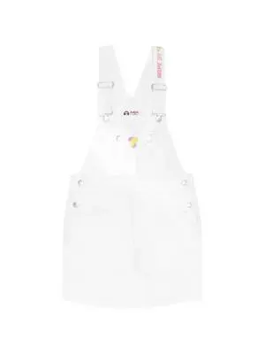 AAPE BY *A BATHING APE Logo-patch Dungaree Skirt