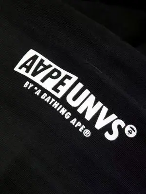 AAPE BY *A BATHING APE Moonface Logo-print Hoodie