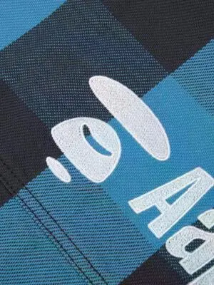 AAPE BY *A BATHING APE Moonface Gradient Plaid Shirt