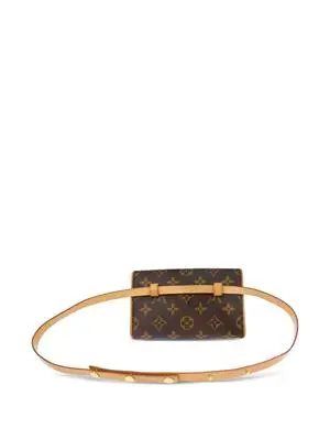 LOUIS VUITTON 2003 Monogram Bum Bag - Brown