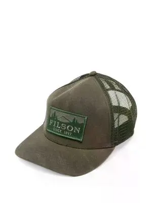 Filson Logo-patch Mesh-panel Cap - Green