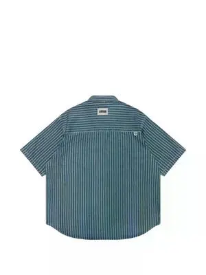 AAPE BY *A BATHING APE Aapenow Logo-patch Striped Shirt
