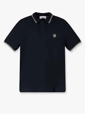 Stone Island Organic Cotton Polo Shirt - Multicolor
