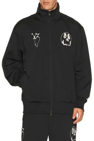 Y3 Gfx Nyln Tt Jacket - Black