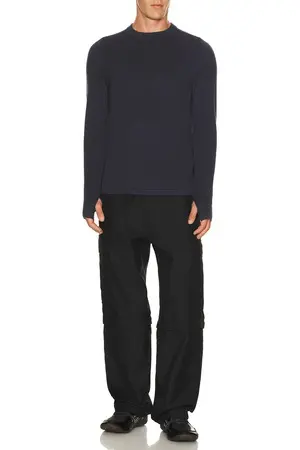 YARDSALE Knit Baselayer Top - Midnight