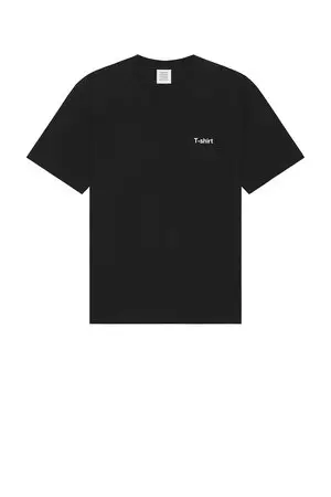 Vetements Definition Oversized T-shirt In Black