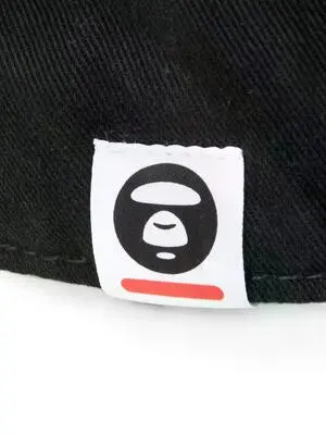 AAPE BY *A BATHING APE Moonface Embroidered Cap