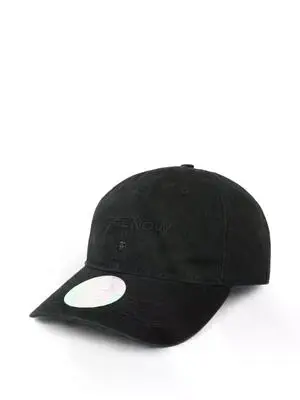 AAPE BY *A BATHING APE Moonface Embroidered Cap - Black