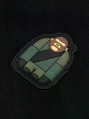AAPE BY *A BATHING APE Aaper Patch Polo Shirt