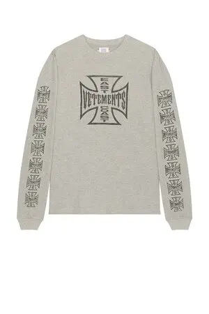 Vetements Big T恤 - Grey