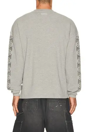 Vetements Big Biker Cross Waffle Longsleeve