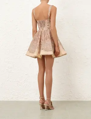 Zimmermann Ascent Drape Mini Dress