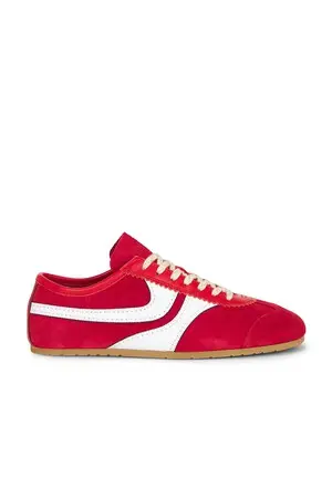 Dries Van Noten Suede Sneakers - Red