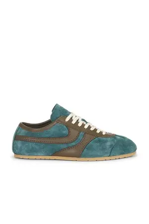 Dries Van Noten Dries Van Noten Suede Sneakers Turquoise