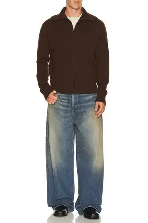 ENTIRE STUDIOS Knit Zip Up Jacket
