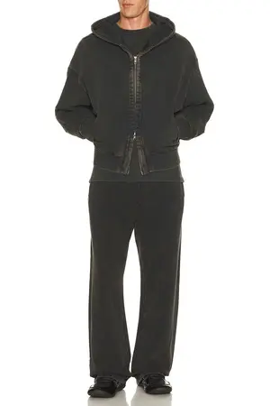 ENTIRE STUDIOS Thermal Hooded Zip-up