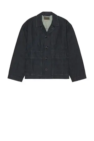 LEMAIRE Boxy Jacket In Blue