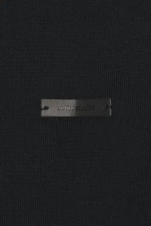 ENTIRE STUDIOS Ls Polo 衫 - Black