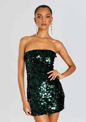 Retrofete Nolia Sequin Embellished Dress