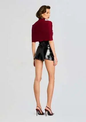 SEROYA Noemi Knit Tie Top