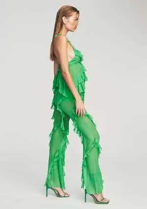 Retrofete Ibiza Silk Chiffon Pant