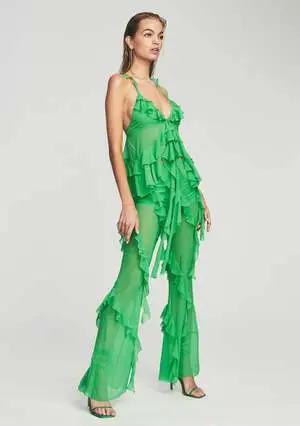 Retrofete Ibiza Silk Chiffon Pant
