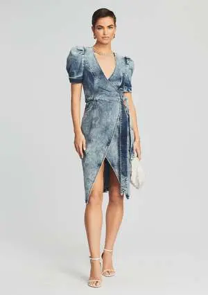 Retrofete Zelda Wrap Dress