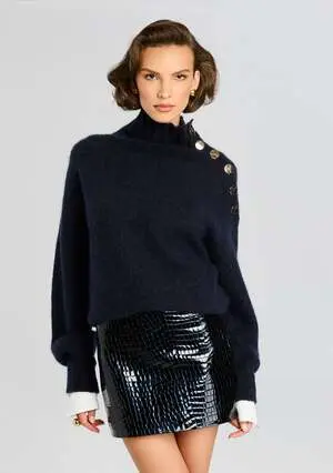 Retrofete Amalia Sweater With Button Detail