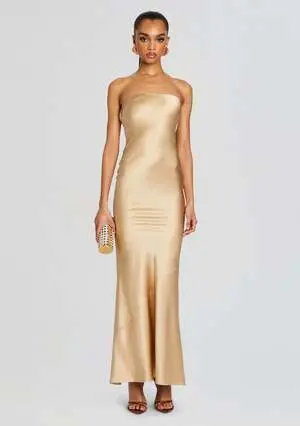 Retrofete Keaton Silk Maxi Dress