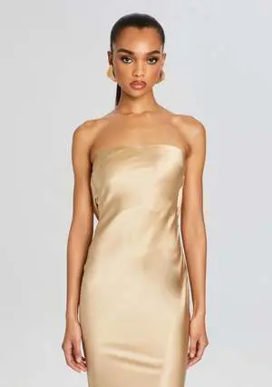 Retrofete Keaton Silk Maxi Dress