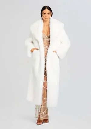 Retrofete Averie Faux Fur Coat