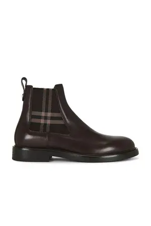Burberry Paneled Derbys