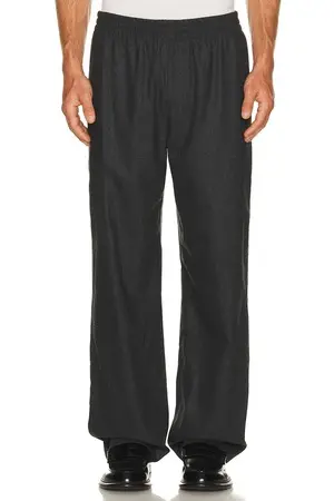 Burberry Lowan Trouser In Grey - Charcoal