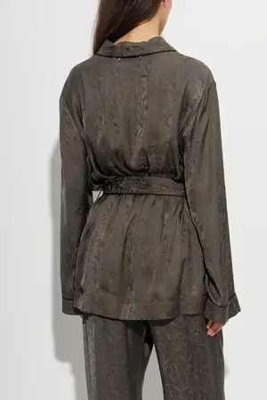 GOLDEN GOOSE Cardigan With Floral Motif