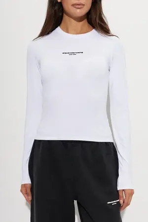 Alexander Wang Top With An Embossed Logo