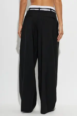 Alexander Wang Wool Trousers With Belt