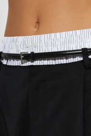 Alexander Wang Wool Trousers With Belt