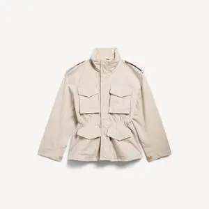 Balenciaga Hourglass Parka - Beige