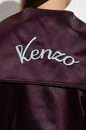 Kenzo Embroidered Logo Bomber Jacket