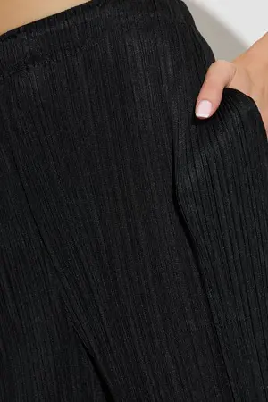 Issey Miyake Pleated Culotte Trousers