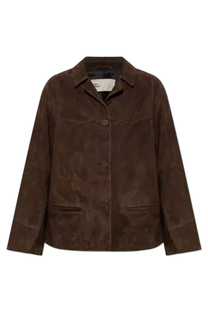 Tory Burch Suede Jacket - Brown